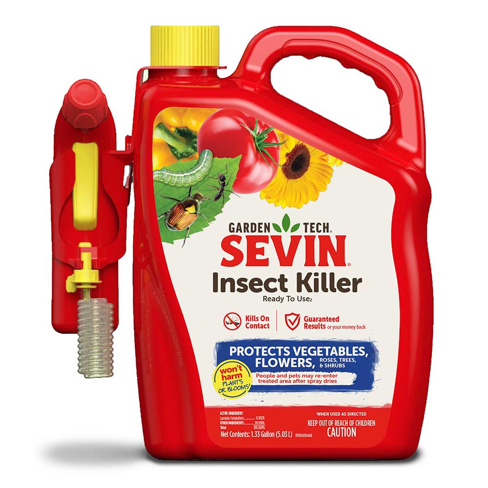 Impida la entrada de insectos a su jardín - Insecticida Sevin® listo ...
